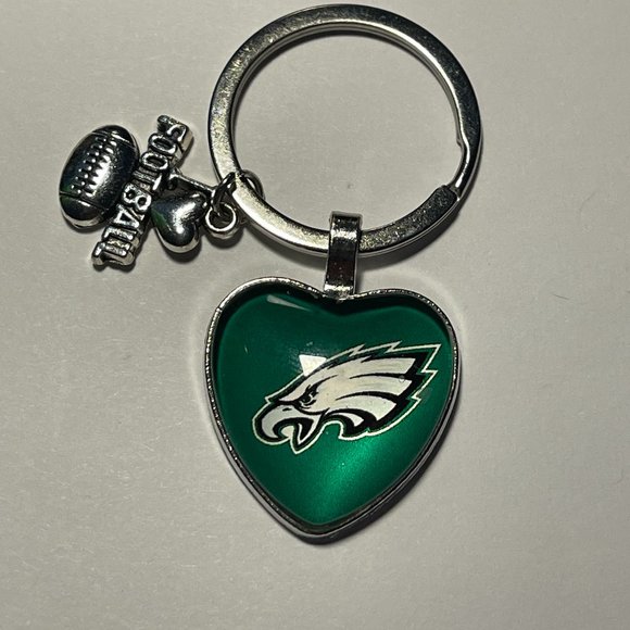 NFL | Accessories | Philadelphia Eagles Nfl I Love Football Keychain ...